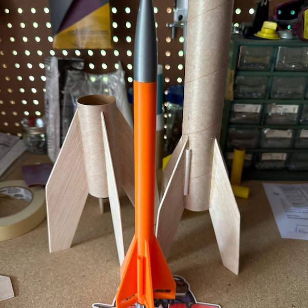 Nebula “3D Printed Model Rocket” - Etsy