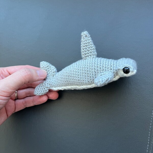 PATTERN: Hugo the Hammerhead Shark Pattern - Amigurumi Hammerhead Shark ...