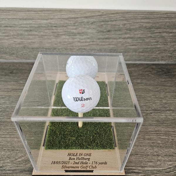 Golf Ball Marker Holder Display Case Stand Organiser Store Rack ...