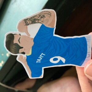 Ted Lasso Sticker Ted Lasso Illustration Waterproof Sticker - Etsy