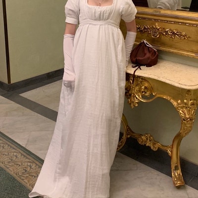 Empire / Regency Dress With Sleeveless Spencer 1805 to 1810 Sewing ...