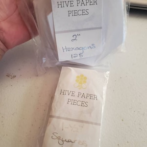 Hive Paper Pieces 1-1/4 PENTAGONS English Paper | Etsy