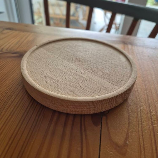 Dowel Peg Rail With Straight Edge by TOMAZIN | Oak Hook Board, Coat Hat ...