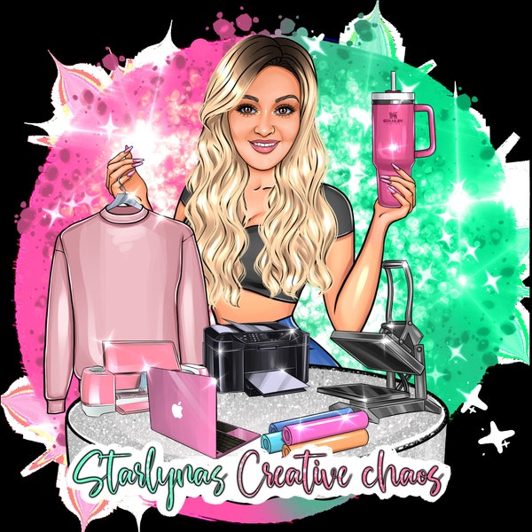 Custom Business Logo, Crafter Logo, Tumbler Logo Design, Craft Business ...