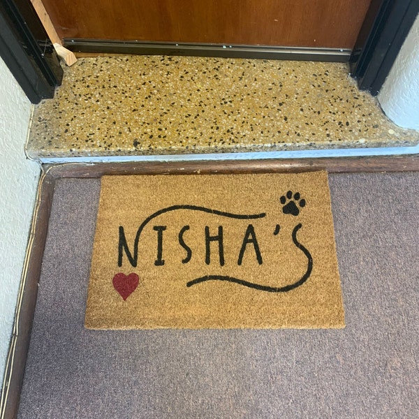 Personalised This is How We Roll Caravan Coir Door Mat Personalised ...