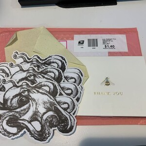 Vinyl Octopus Sticker - Etsy