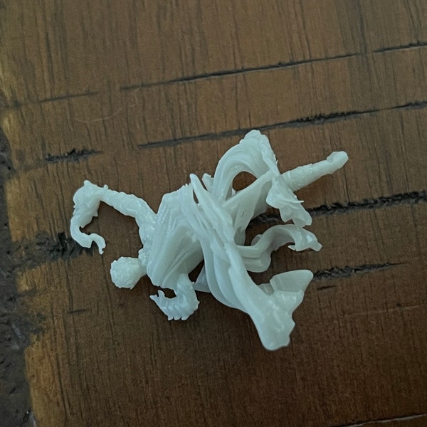 Skeletal Naga Undead 100mm Base D&D Pathfinder Miniature Table Top ...