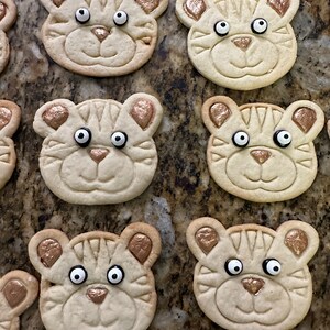 Tiger Face Cookie Cutter 2-piece, Stamp & Outline 1 SHARP EDGES FAST ...