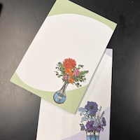 Women in Science Poster Flask Bouquet Wall Art Flower Painting Science ...