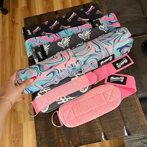 Foam Barbell Pad W/ 4in Built-in Velcro Strap for Cable Machine, Squat ...