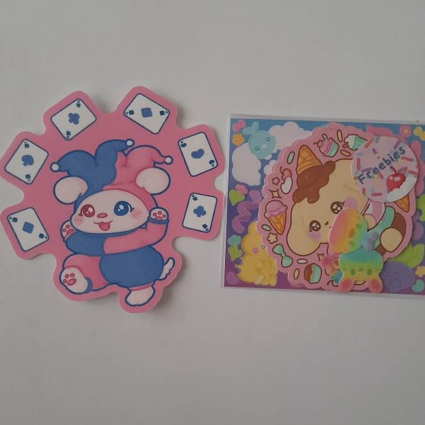 Gummy Pets Sticky Notes ~ Gummy Bear Candy Theme Stationery ~ Cat Face ...