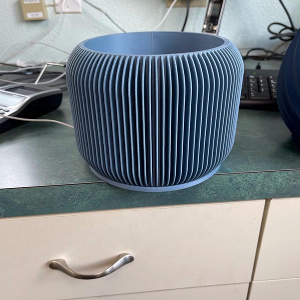 Indoor Planter Pot, 3D Printed Planter, Modern Home Decor Planter With ...