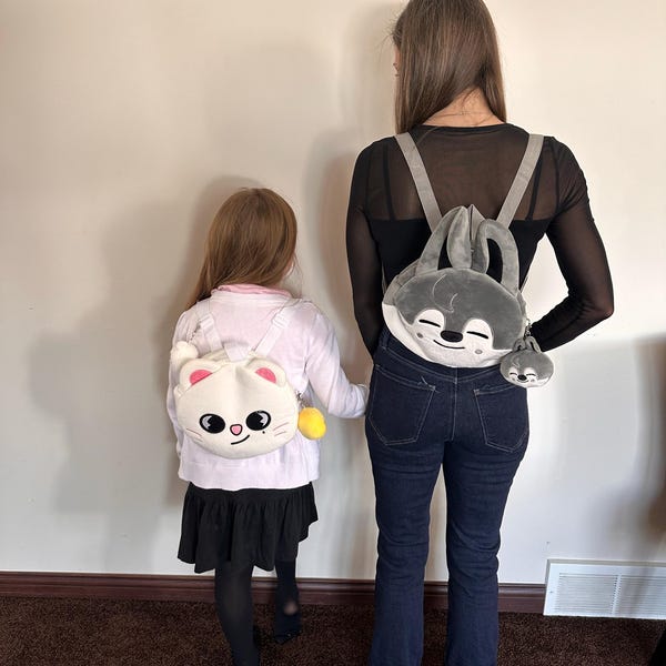 Skzoo Mini Backpack, Embroidered Fan Made Mini Bag for Stray Kids Fan ...