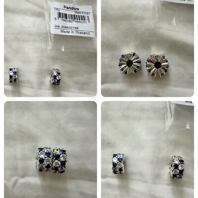 New Sterling Silver Women's Pink Headphones Dangle Charm for Pandora ...