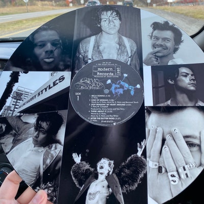 One Direction Vinyl Record Photo Collage Vintage Record Vinyl Record ...