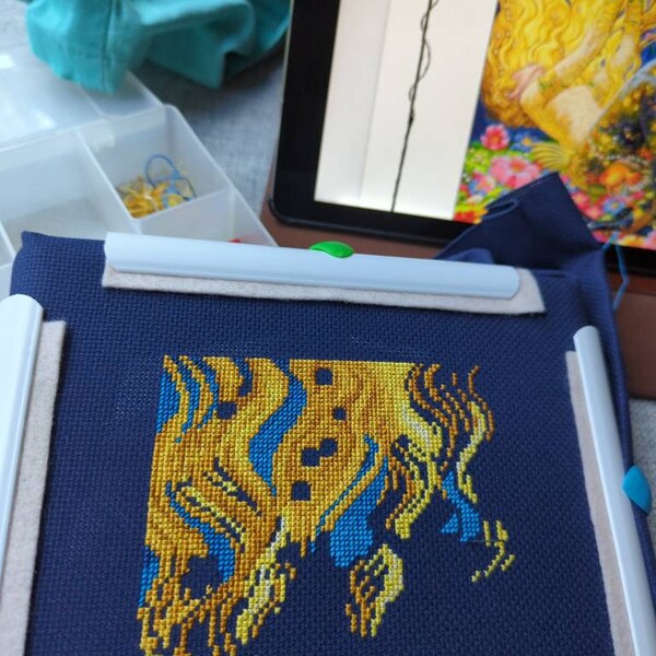 Cross Stitch Pattern Holy Mary of Guadalupe Revised - Religious Cross Stitch Downloadable PDF ...