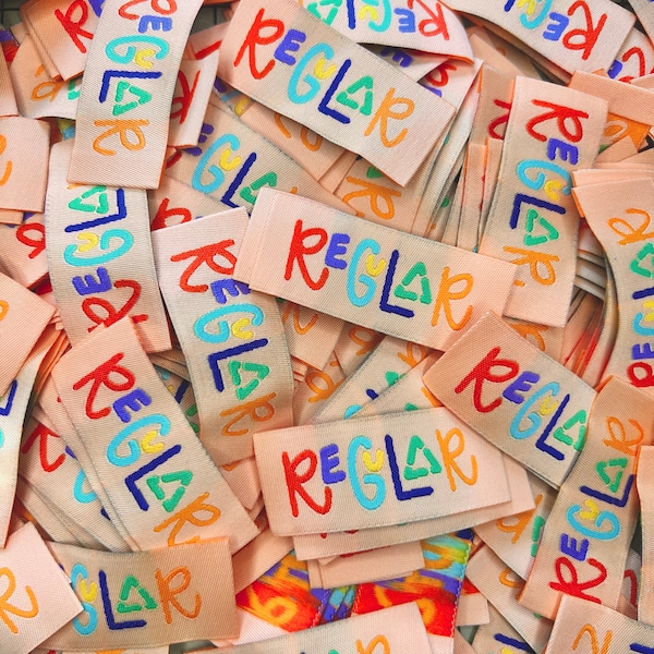 Custom Woven Labels | Personalized Fabric Tags for Clothing & Handmade ...