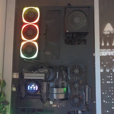 Wall Computer Computer Wall Mount Space Case Open Case - Etsy