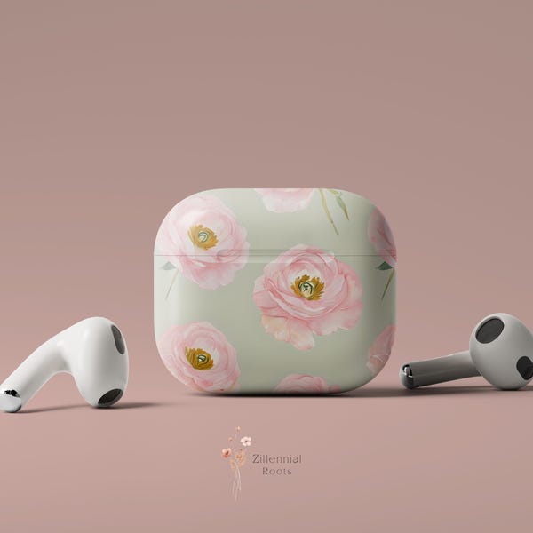4 AirPod Case Mockup Templates, Easy Edit With Free Photopea Realistic ...