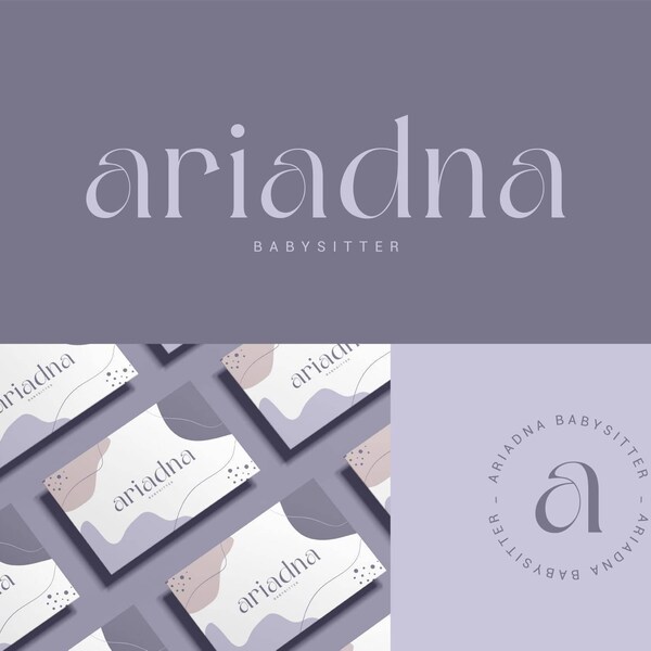 Premade Branding Kit/branding/pre-made Logo/ Logo Design/ Business Card ...