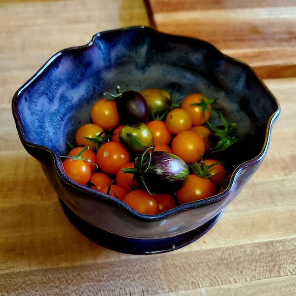 Ceramic Berry Bowls, SET/BOWL/SAUCER Options- *check Description for ...