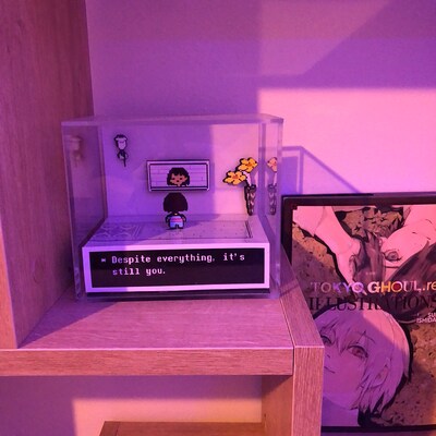 Undertale Despite Everything Cube Diorama 3D Videogame Gift for Gamer ...