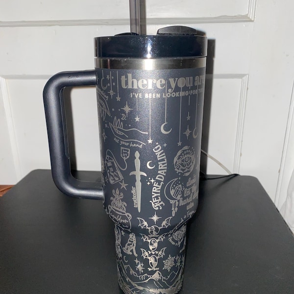 Stanley | Acotar | Books | Custom | Laser Engraved | Etched | Tumbler ...
