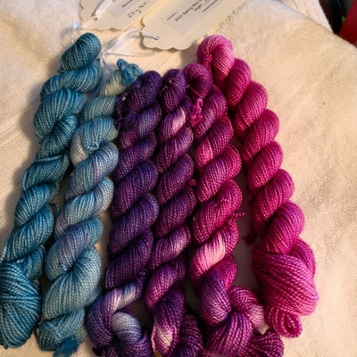 Variegated Super Bulky Yarn 70/30 Superwash Wool/alpaca - Etsy