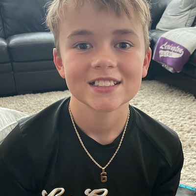 Personalized Cross Necklace for Boys Custom Cross Necklace Kids ...