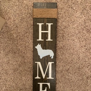 Corgi Sign Welsh Corgi Dog Sign Corgi Home Sign Corgi Dog Home Sign ...