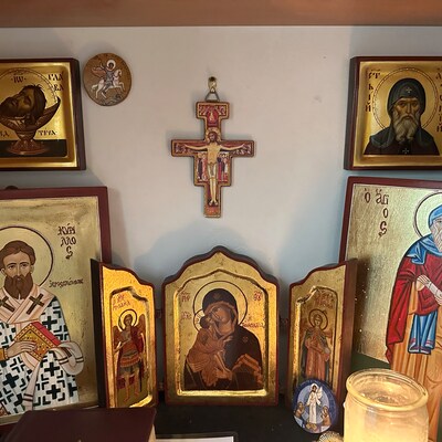 Jesus Christ Extreme Humility Icon Christ in the Tomb Weep - Etsy
