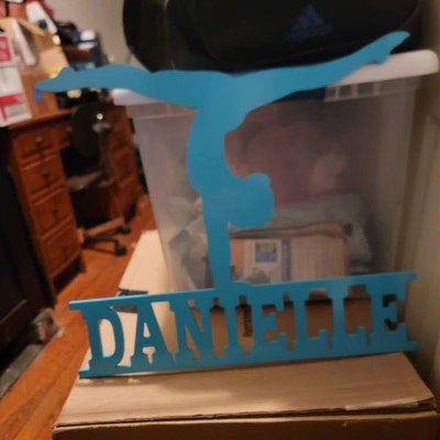 Personalized Dance Door or Wall Sign, Dancer Decoration Name - Etsy