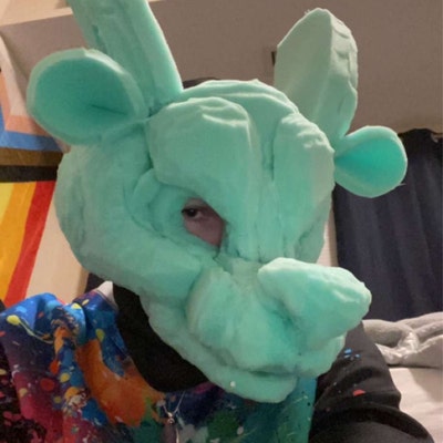 DIGITAL Manokit Foam Head Base Pattern/template for Fursuits PDF ...