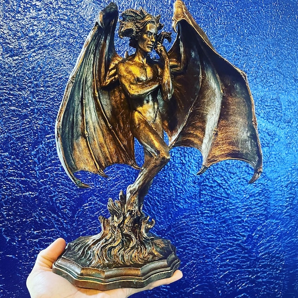 Lucifer Morning Star Statue | Mythological Deities Figurine | Fallen ...