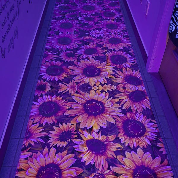 Runner Purple Gold Rug,for Living Room Purple Carpet,modern Purple ...