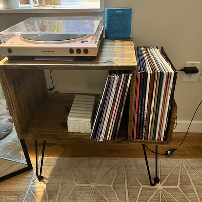 MCM Table for Record Player Stand - Etsy