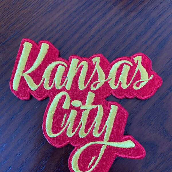 Kansas City Patch / Custom Colors - Etsy