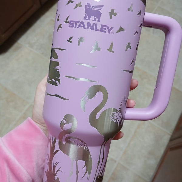 DUCK SEASON Stanley Custom Engraved 40 Ounce Tumbler in Peat Moss Peet ...