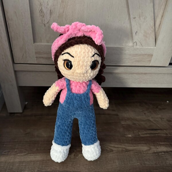 Crochet Ms. Rachel Pattern, Ms. Rachel Doll Pattern, Ms. Rachel Crochet ...