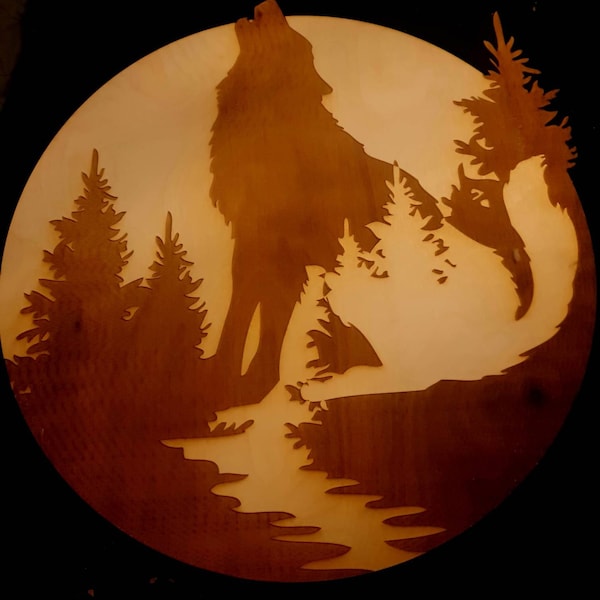 Wolf Svg Double Exposure Graphic Design Vinyl T Shirt Cut File Vector ...