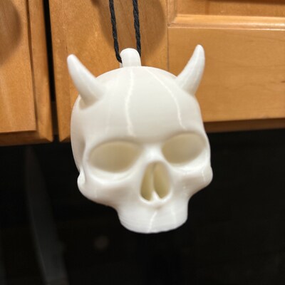 Conjoined Skull Tree Ornament Gothic Holiday Home Decor 3D Printed - Etsy