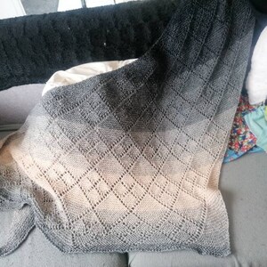 PDF Knitting Pattern DUMBO Blanket in Relief, Easy to Knit - Etsy