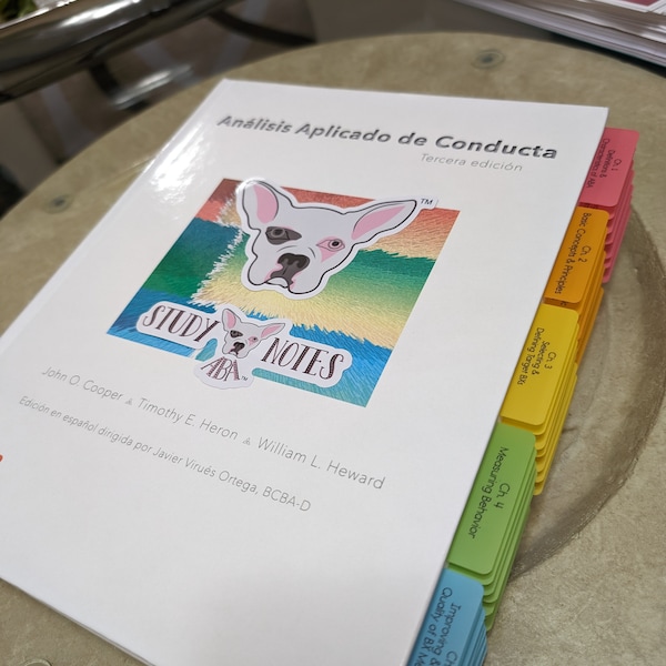 Concepts & Sh*t Notebook | ABA Study Material | BCBA Exam | SNABA ...