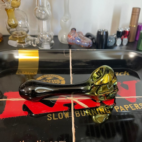 Space Mask Pipe Glass Pipe - Etsy