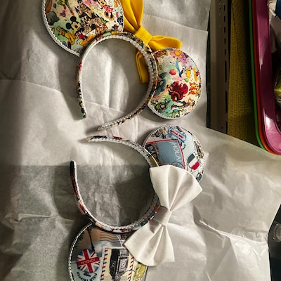 Pixar and Disney Smaller Print Characters Inspired Ears Disney Park ...