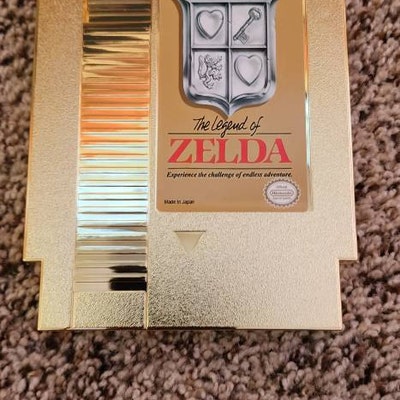 NES the Legend of Zelda Sheild Glossy Replacement Label Decal Sticker ...