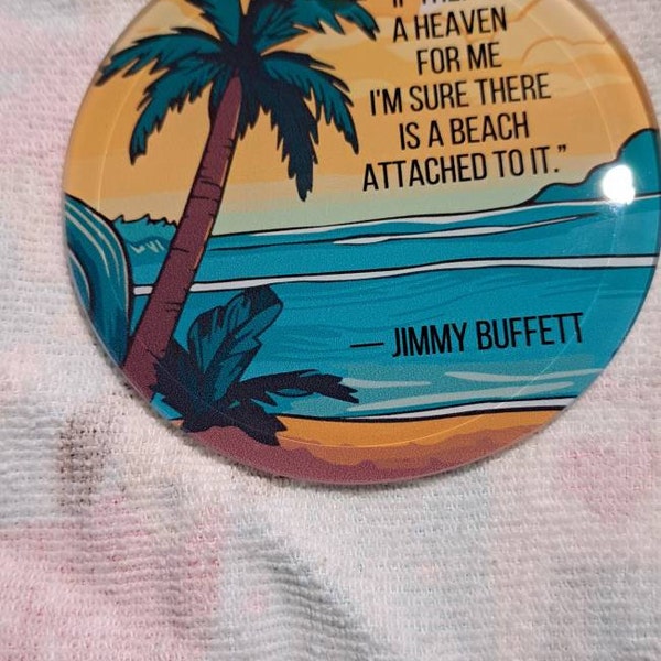 Jimmy Buffett Inspired Canvas, 16x16 Watercolor Canvas Wall Decor ...