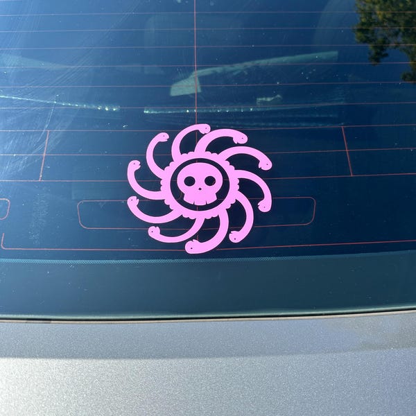 One Piece Whitebeard Jolly Rogers Bumper Decal ; Window Decal ; Car ...