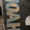 Safari Name Sign Personalised Safari Sign Wooden Name Sign Custom Name ...