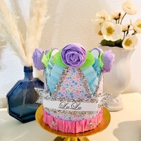 MERMAID BIRTHDAY CROWN ,mermaid Birthday Hat, Under the Sea Birthday ...
